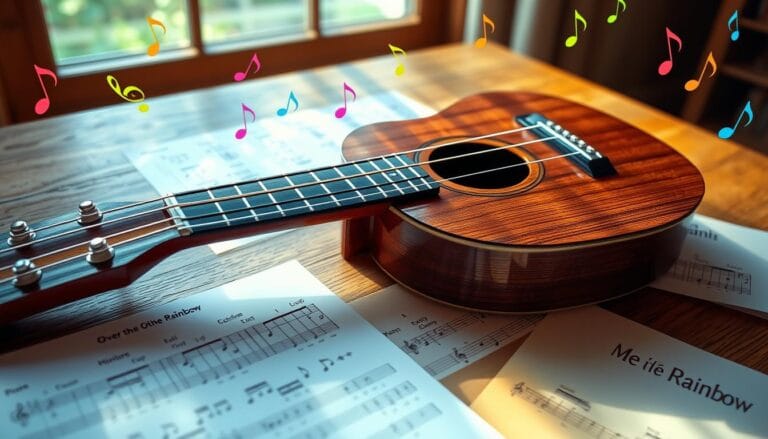 Learn Ukulele Chords For Over The Rainbow Song